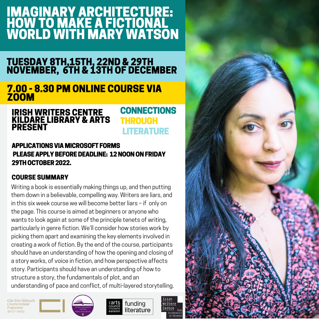 Imaginary Architecture: How to Make a Fictional World with Mary Watson - Irish Writers Centre ...