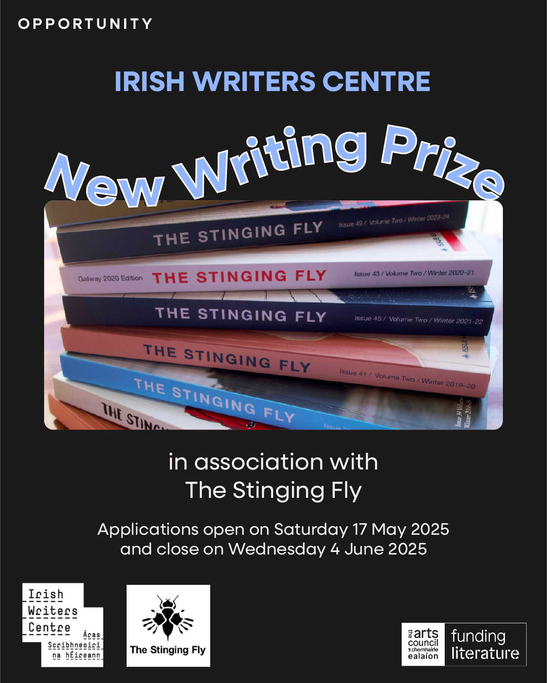 Announcing the Irish Writers Centre New Writing Prize in association ...