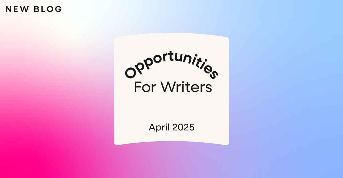 Opportunities for Writers: April 2025 - Irish Writers Centre : Irish ...