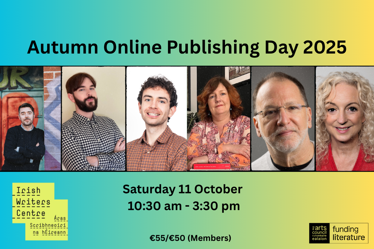 Autumn Publishing Day Online - Irish Writers Centre : Irish Writers Centre